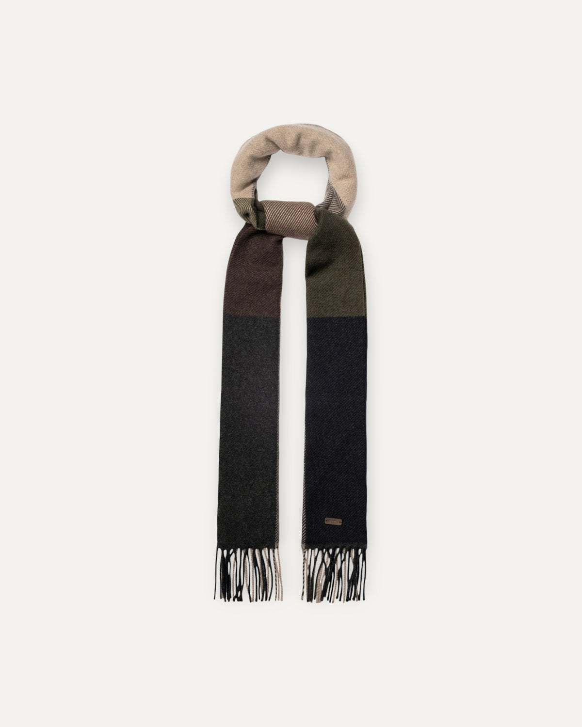 Block Colour Cashmere Scarf – Ted Williams